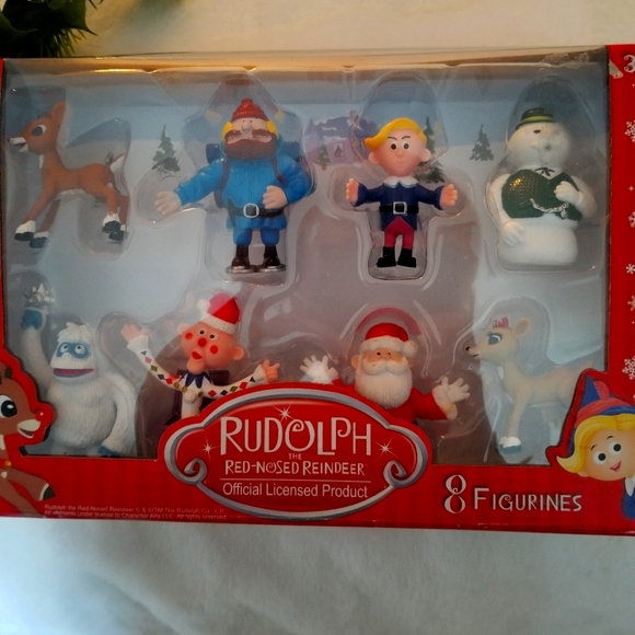BHTB | Toys | Rudolph The Red Nose Reindeer Character Collection New In ...